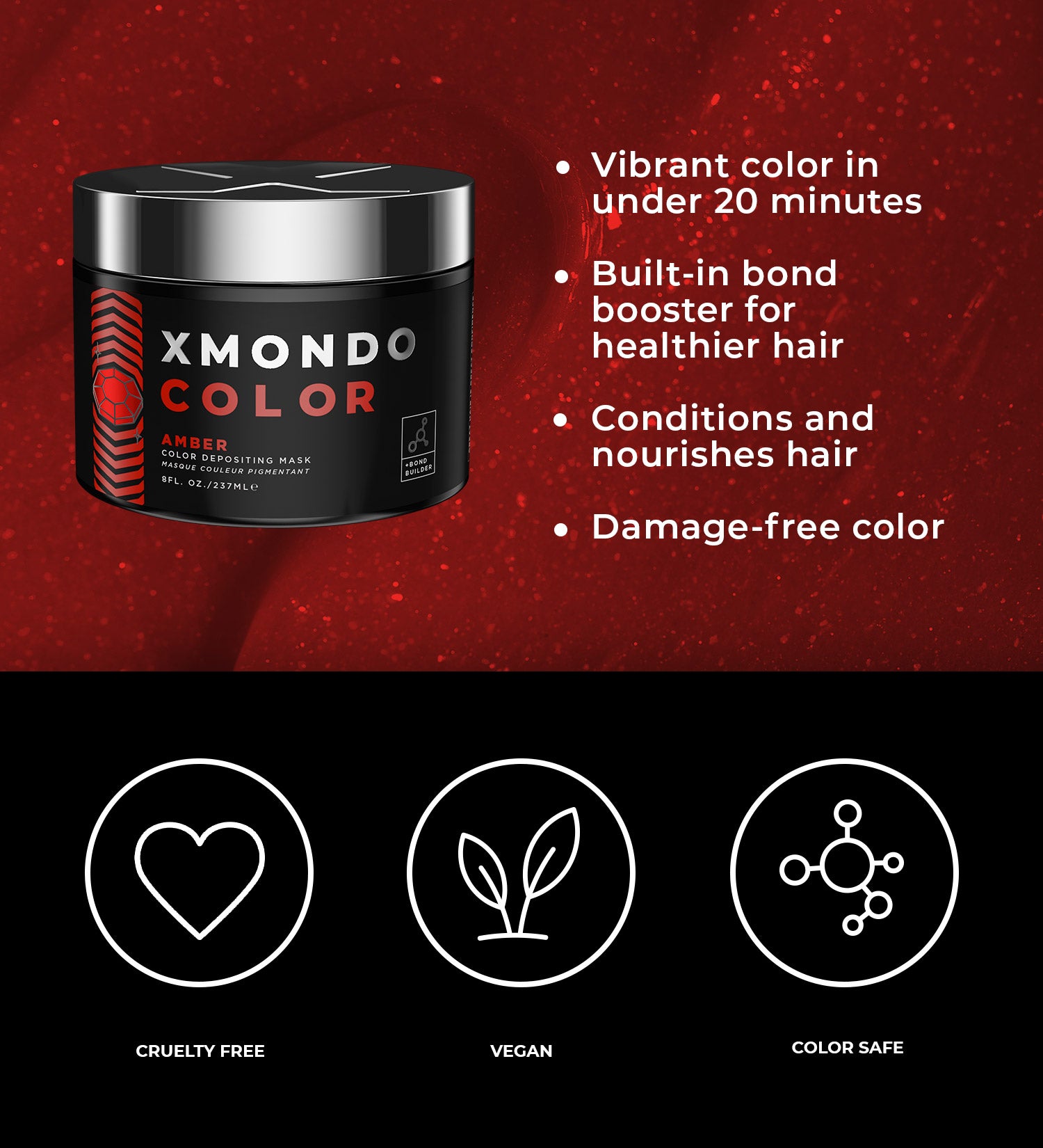 Amber Color Depositing Mask – XMONDO HAIR