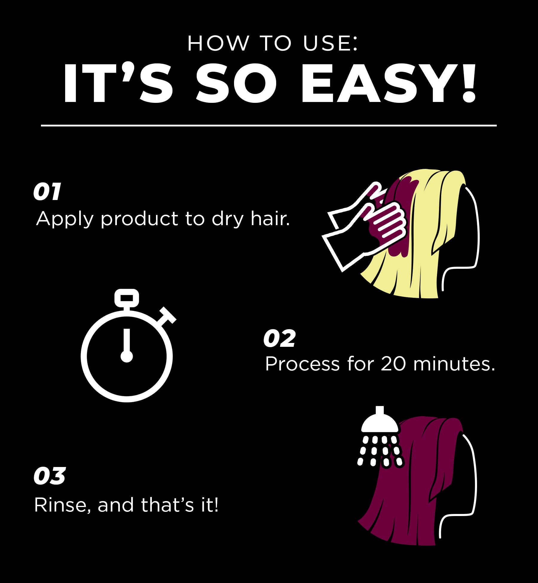 Garnet Color Depositing Mask – XMONDO HAIR