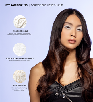 Forcefield Heat Shield | Vegan Formula that helps shield from heat ...