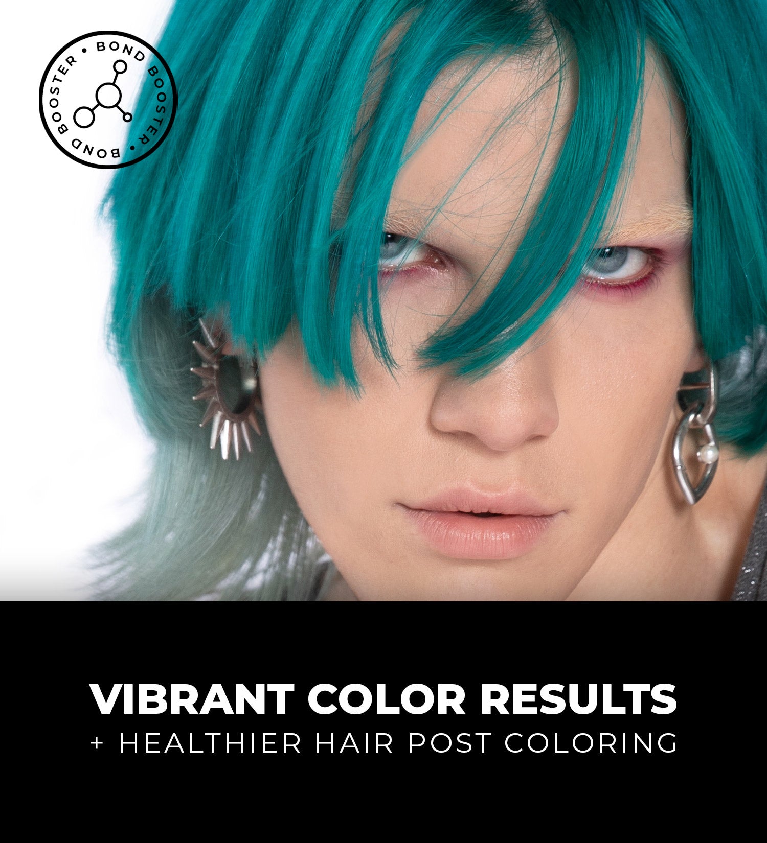 Turquoise Hair Healing Semi Permanent Color | Bond Building Technology ...