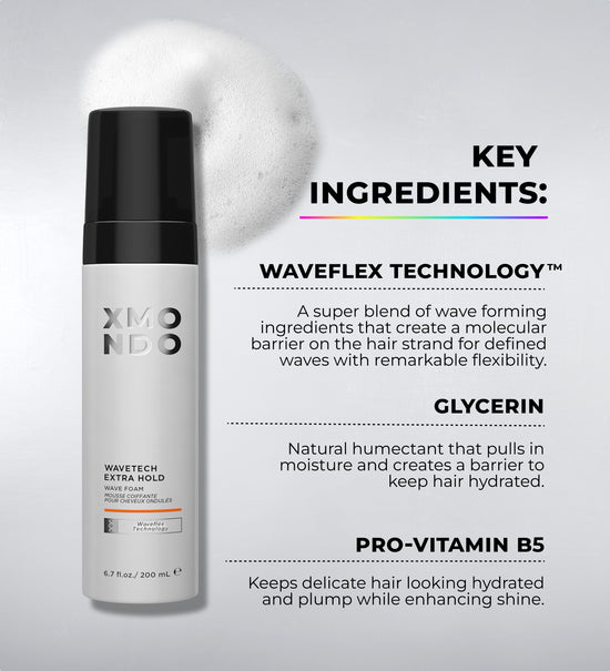 Wavetech Extra Hold Wave Foam | Vegan Formula with Waveflex Technology ...