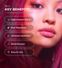 Berry Hair Healing Semi Permanent Color | Bond Building Technology ...