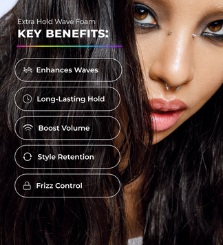 Wavetech Extra Hold Wave Foam | Vegan Formula with Waveflex Technology ...