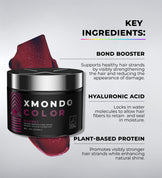 Garnet Color Depositing Mask – XMONDO HAIR