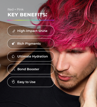 Pink + Red Shift Color Depositing Mask | Limited Edition XMONDO Color ...