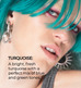 Turquoise Hair Healing Semi Permanent Color | Bond Building Technology ...