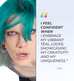 Turquoise Hair Healing Semi Permanent Color | Bond Building Technology ...