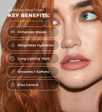 Wavetech Hydrating Wave Cream | Vegan Formula with Coconut & Argan Oil ...
