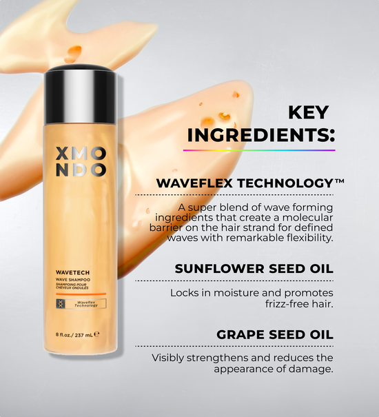 Wavetech Wave Shampoo 8oz | Tame Frizz & Enhance Your Wavy Hair ...